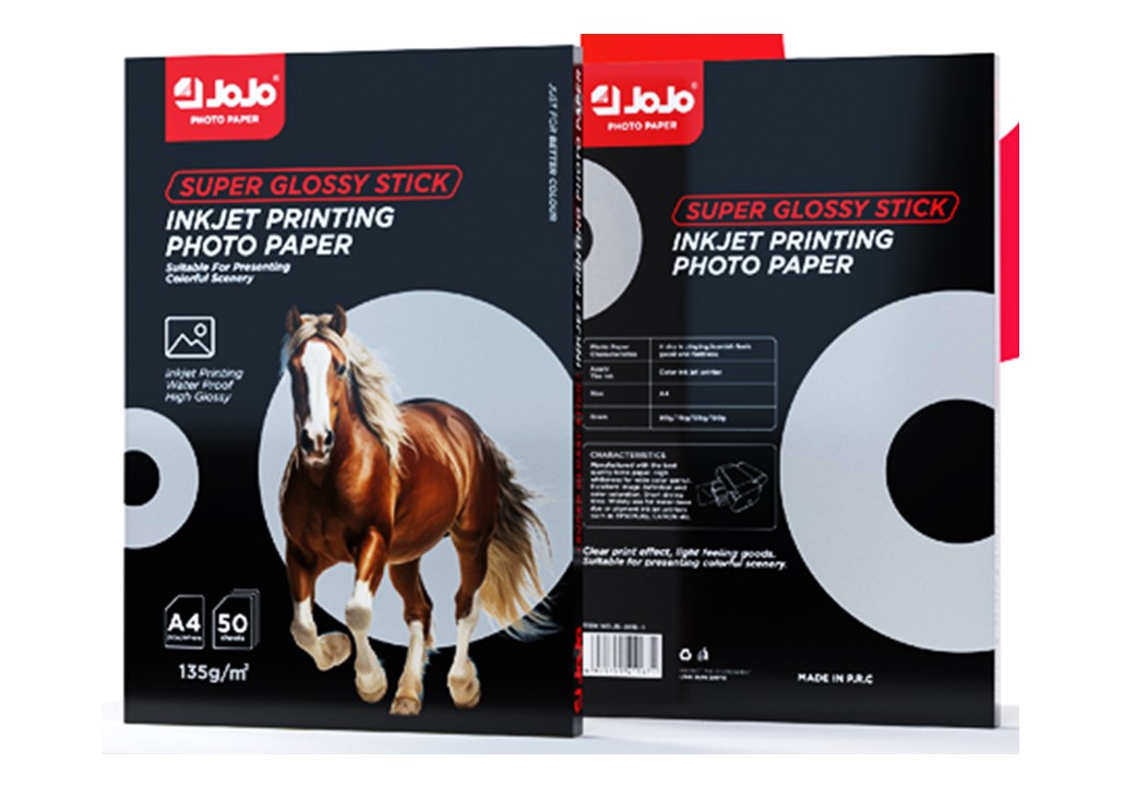 A3 STICKY GLOSSY PHOTO PAPER (135GX50SHEETS) JS-3017-1 - Al Maha Stationery