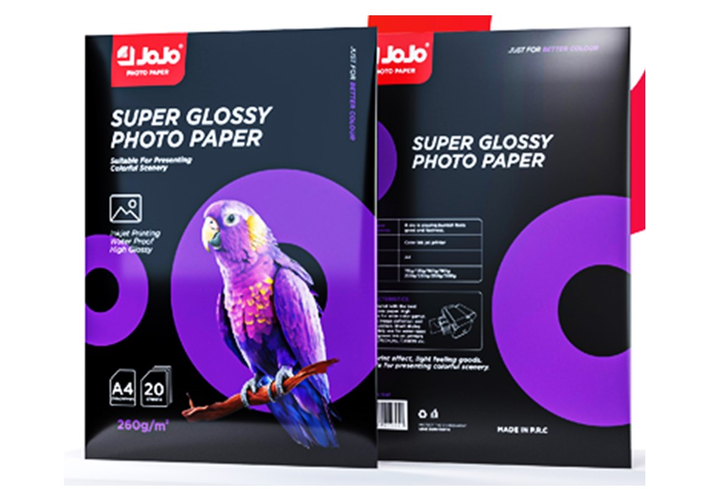 A4 GLOSSY PHOTO PAPER (260GX20SHEETS) JA-1047 - Al Maha Stationery