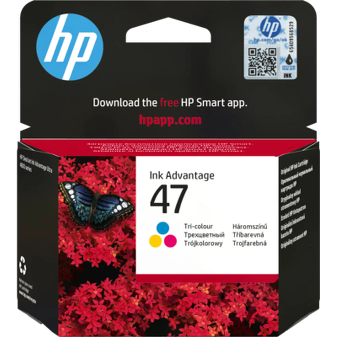 Hp 47 Tri-Color Original Ink Cartridge - Al Maha Stationery
